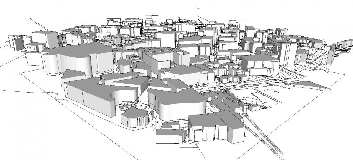 £200. Ordnance Survey 3D Massing Model. Simple. Effective. Inexpensive.