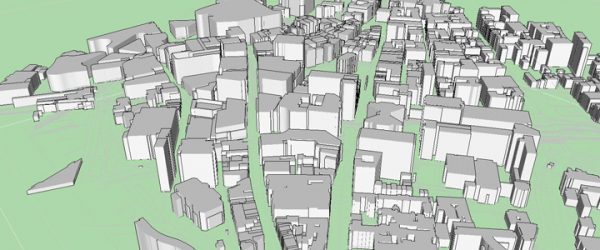 Ordnance Survey 1x1km - 3D Massing Model in 30 secs for £450!