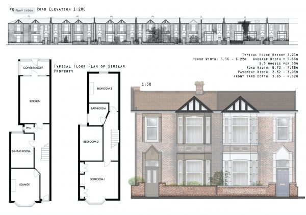 Architectural Section & Elevation Renders